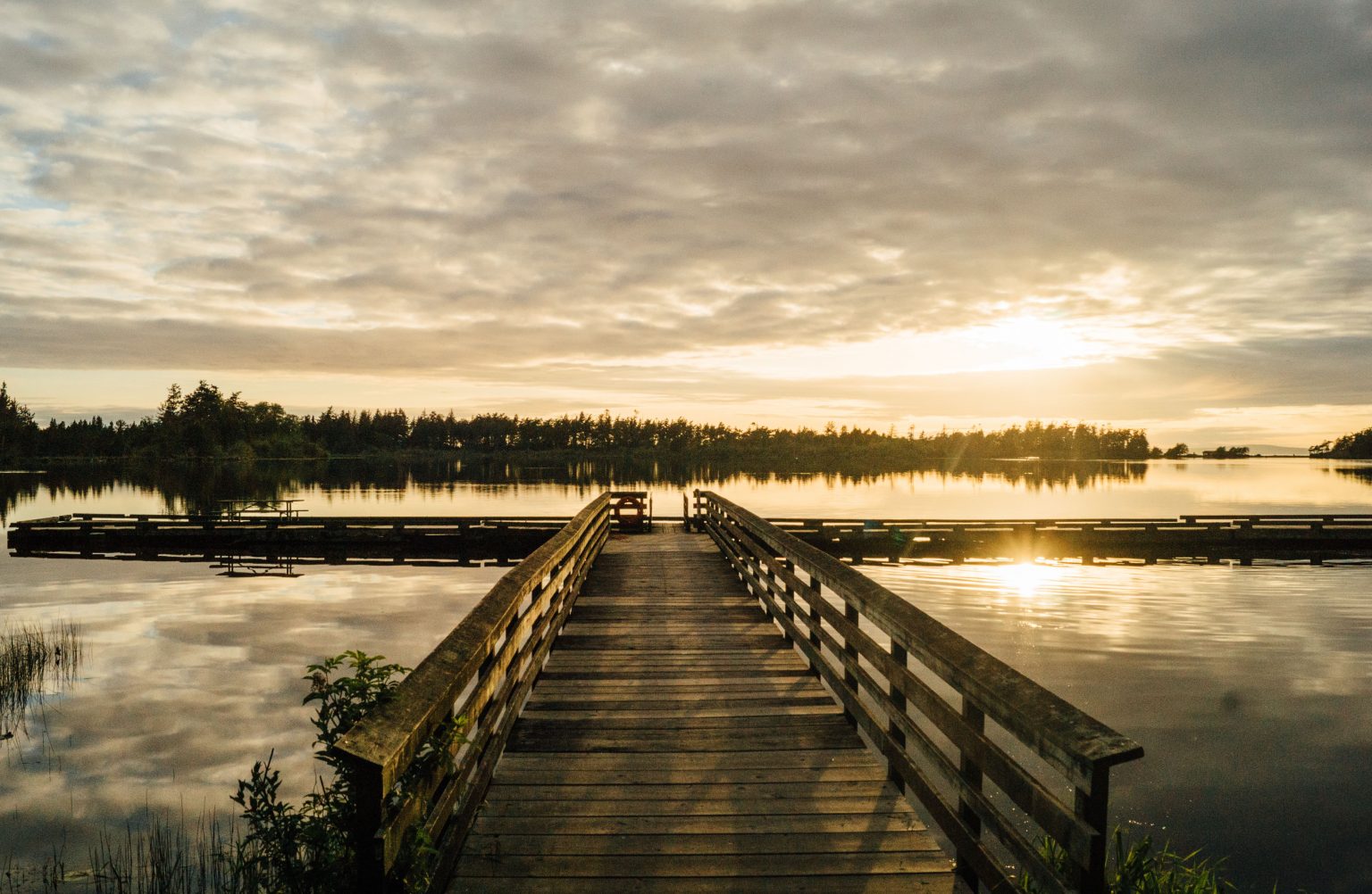 Pier at Cranberry Lake - Whidbey Island